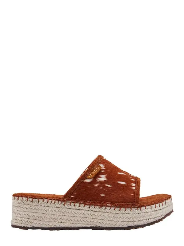 AUSTRALIA LUXE COLLECTIVE Mojavi Bambi Espadrille Sandals - Brown