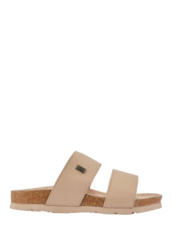 AUSTRALIA LUXE COLLECTIVE Brigitte Suede And Shearling Slides - Yellow