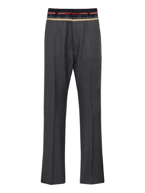 Dsquared2 Hybrid Trousers With Multi-layer Waistband - Grey