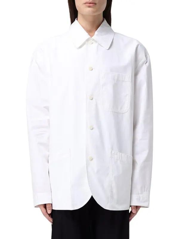 Jacquemus La Veste Boutis Relaxed Fit Shirt - White