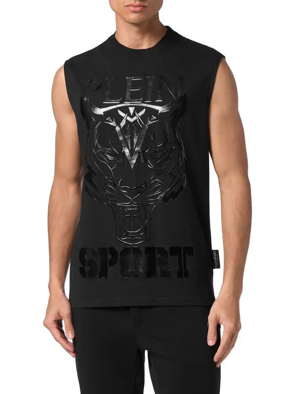 PLEIN SPORT Tank Top - Black 1