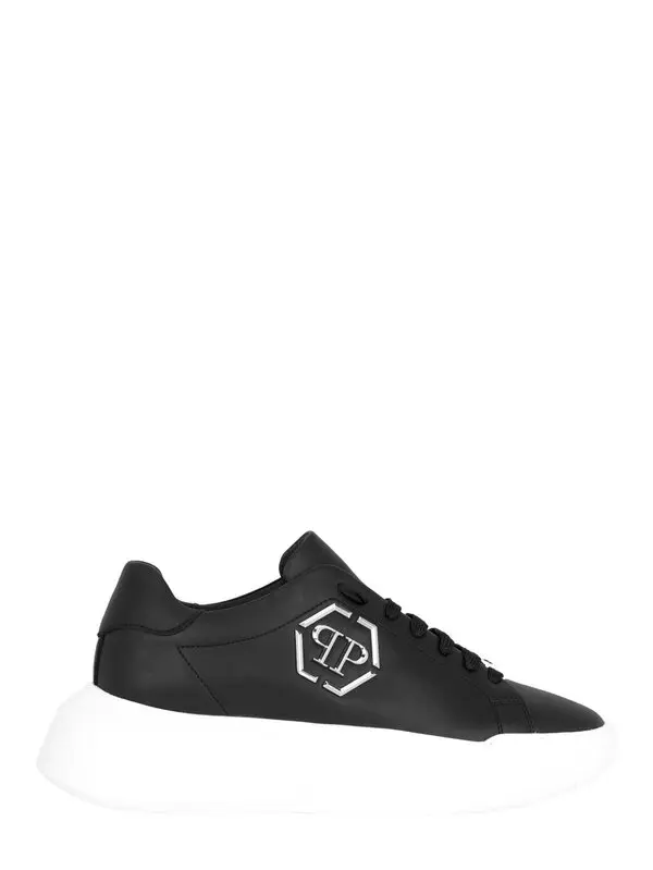 Philipp Plein Lace-up Sneakers - Black