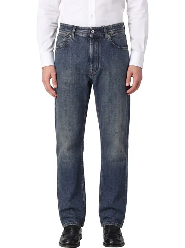 JIL SANDER Washed Denim Jeans - Blue