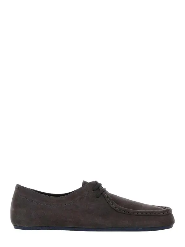 JIL SANDER Suede Lace-up Shoes - Grey