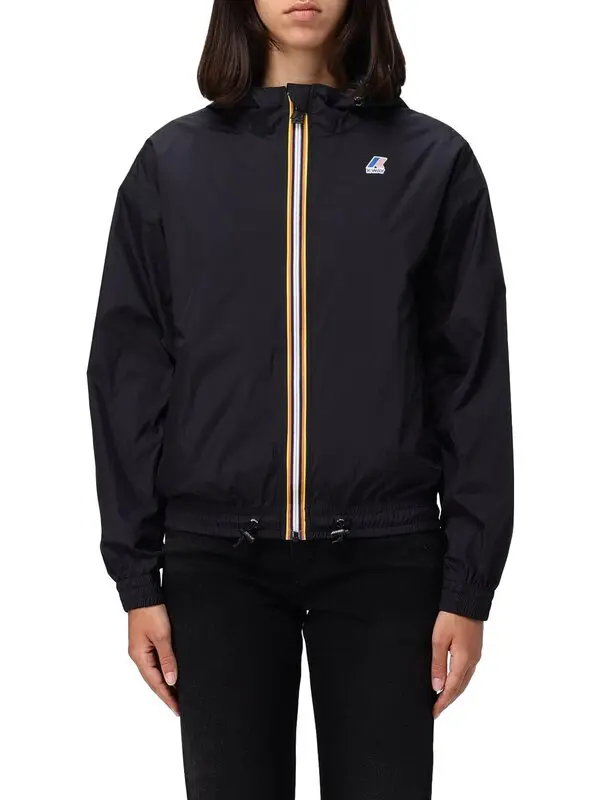 K-WAY Lightweight Zip-up Jacket - Black