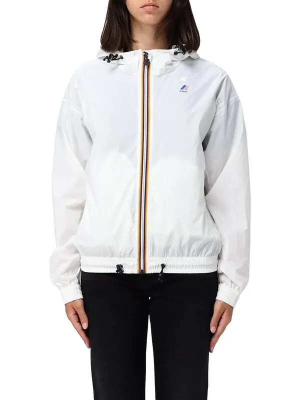 K-WAY Lightweight Zip-up Jacket - White