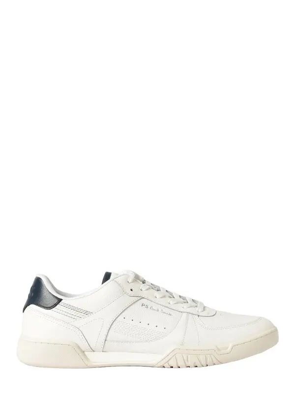 Paul Smith Leather Lace-up Sneakers - White