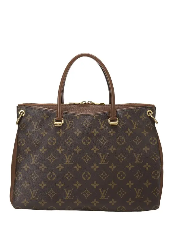 LOUIS VUITTON Monogram Canvas Pallas Nm - Brown