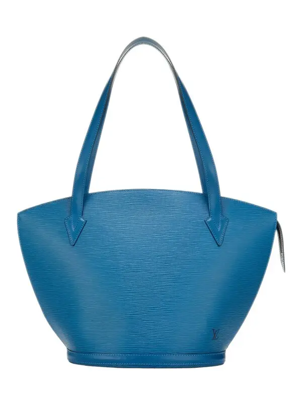 LOUIS VUITTON Epi St Jacques Shopping Tote - Blue
