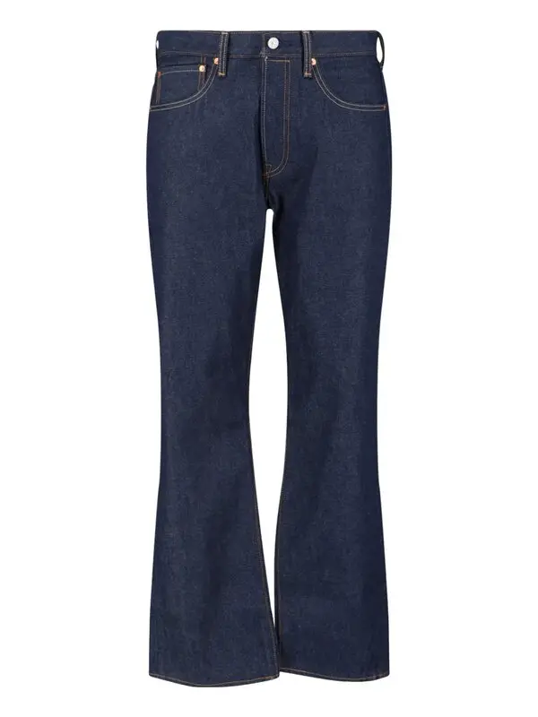 LEVI'S STRAUSS Hudson Selvedge Rigid Denim Jeans - Blue