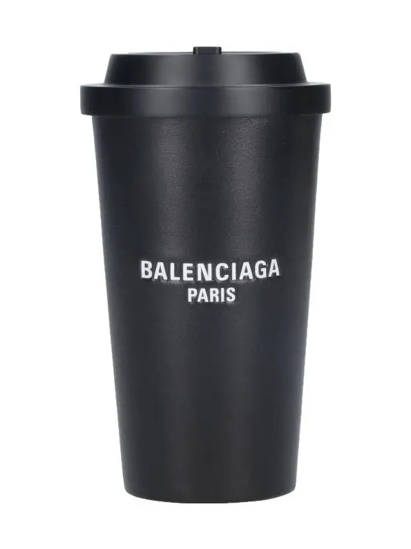 Balenciaga Paris" Tumbler - Black