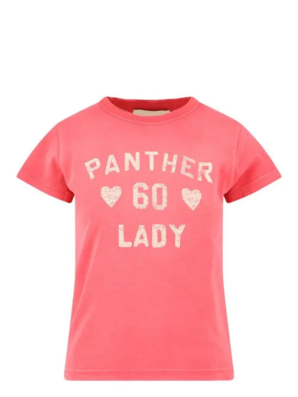 Valentino Garavani Lightweight 100% Cotton T-shirt With Graphic Print - Pink