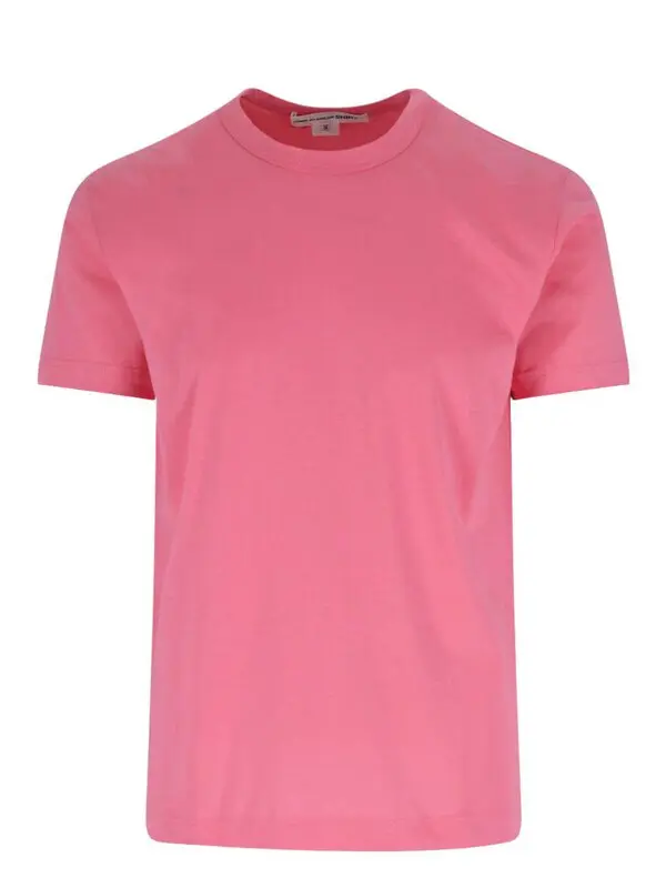 Comme Des Garçons Short Sleeve Polo Shirt - Pink