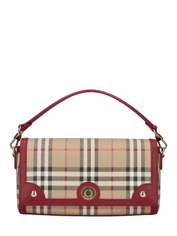 Burberry Textured Shoulder Bag - Beige