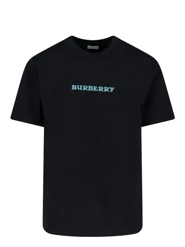 Burberry 100% Cotton T-shirt - Black