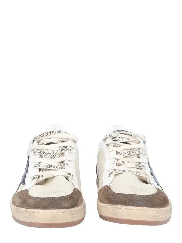 GOLDEN GOOSE Ball Star Leather Sneakers - Multicolour