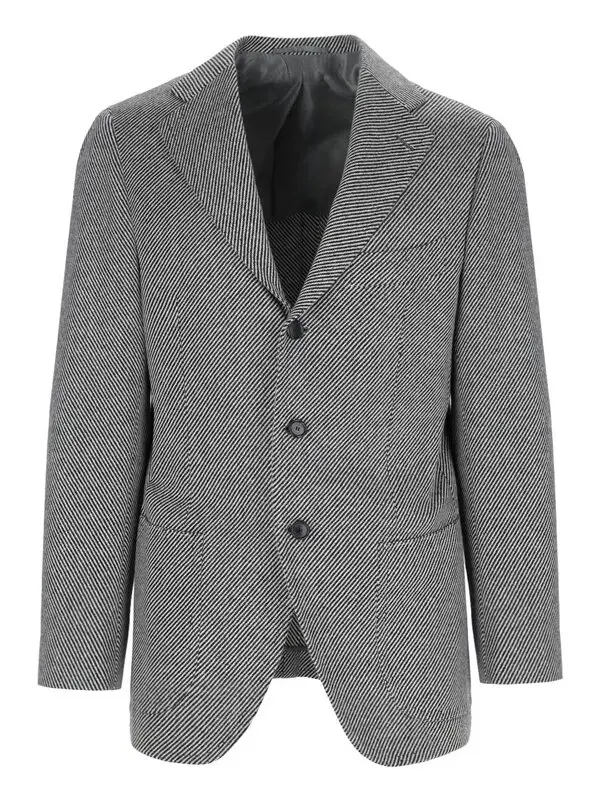 Cesare Attolini 100% Cashmere Jacket - Black