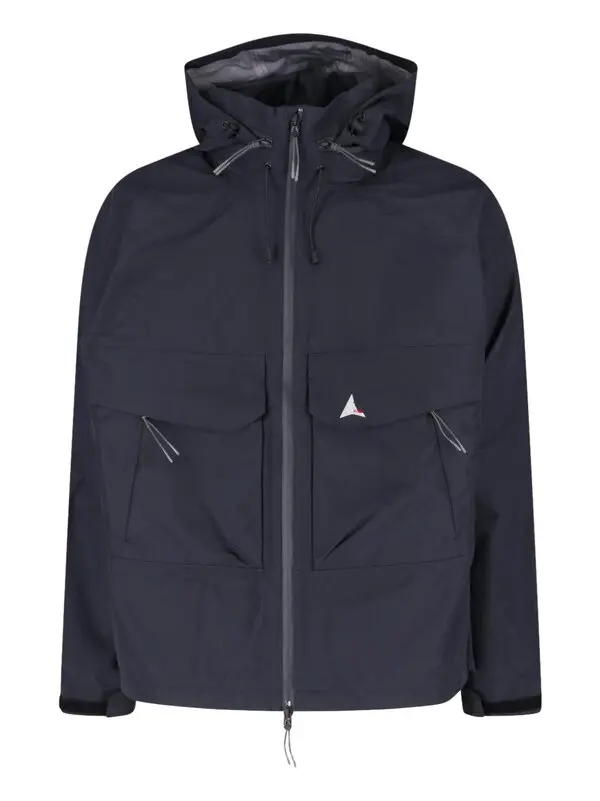 ROA 100% Polyester Utility Jacket - Black