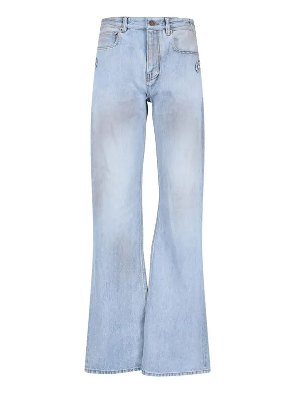 Balenciaga Flared Jeans - Blue