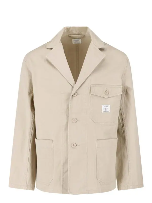 ROY ROGER'S 100% Cotton Jacket - Beige