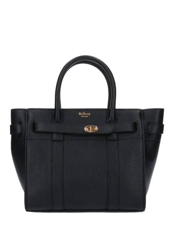 Mulberry Bovine Leather Mini Shoulder Bag - Black