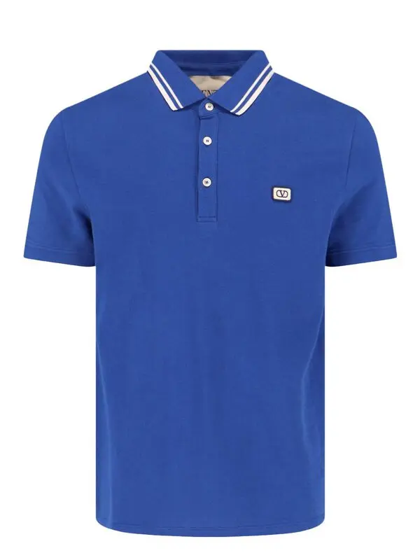 Valentino Garavani S Cotton-polypropylene T-shirt - Blue