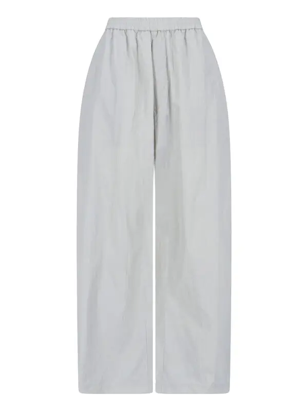 MAISON MARGIELA Wide-leg Pull-on Trousers - Grey