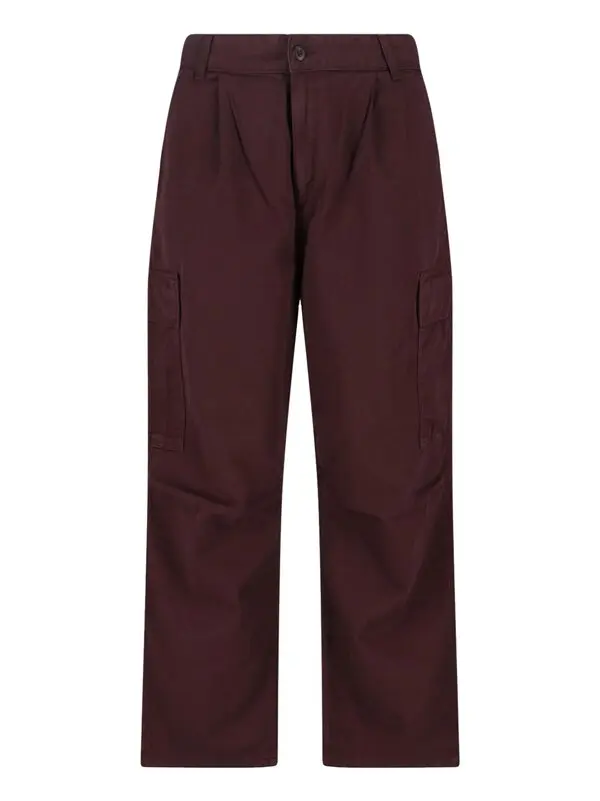 Carhartt Work In Progress Wide-leg Cargo Pants - Brown