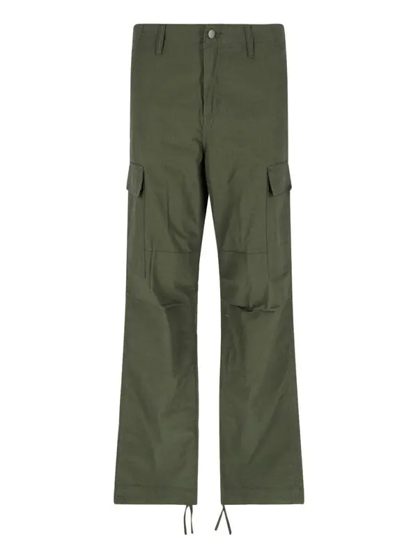 Carhartt Work In Progress Wide-leg Cargo Pants - Green