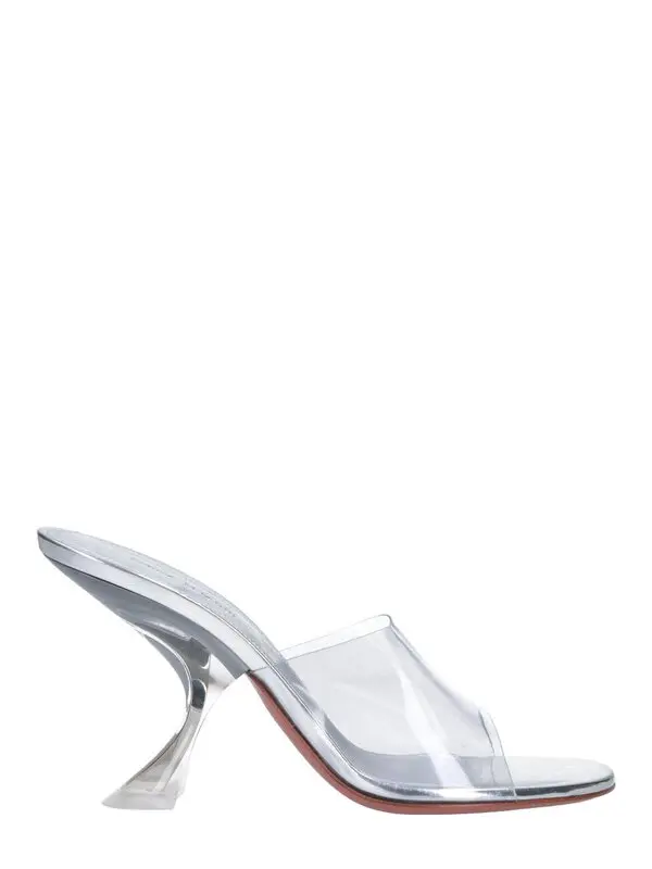 Amina Muaddi Heeled Sandals - Transparent