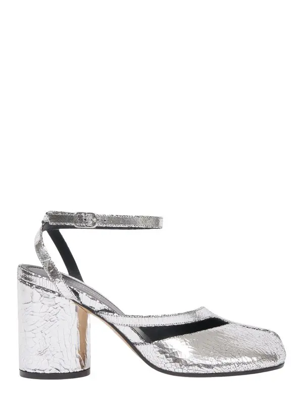 MAISON MARGIELA Tabi Pump Sandals - Silver