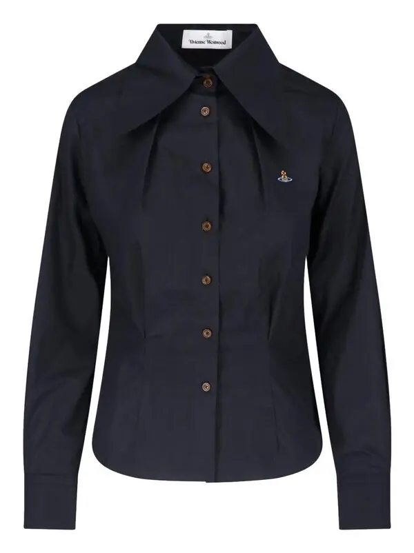 VIVIENNE WESTWOOD Cotton Shirt - Black