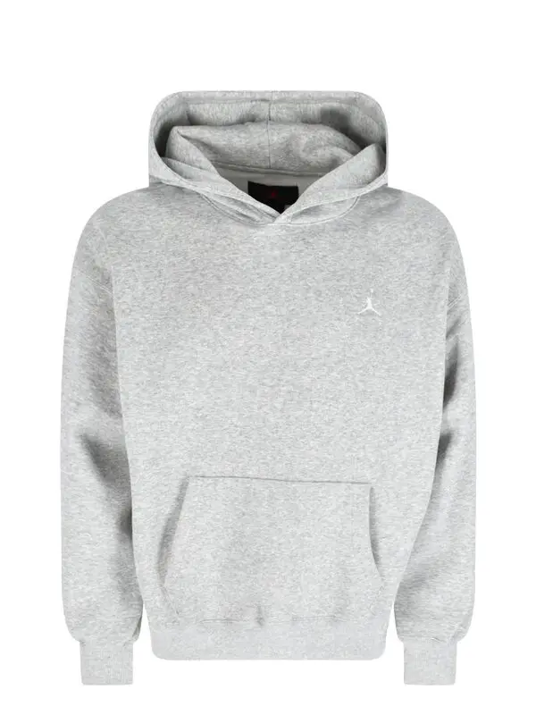 Nike Logo Fleece Hoodie - Grey