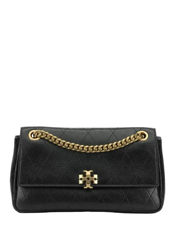 Tory Burch Quilted Chain Shoulder Bag - Black
