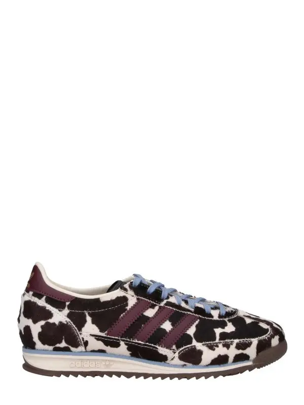 Adidas Low Top Sneakers With Suede Upper And Lace-up Fastening - Multicolor