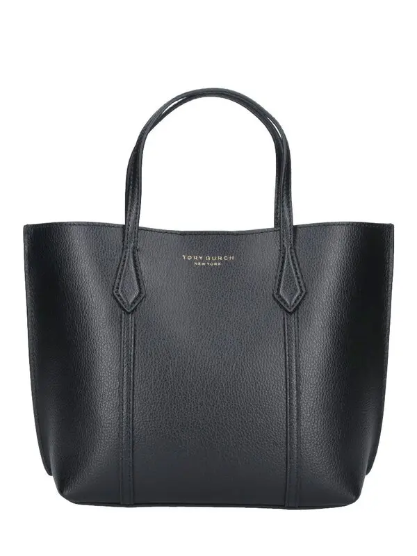 Tory Burch Leather Tote Bag - Black