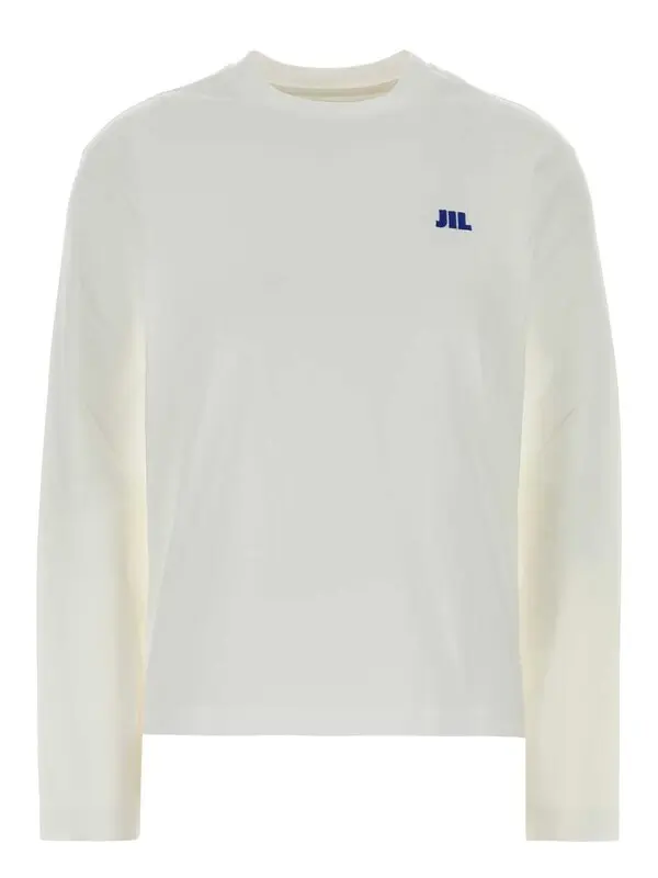 JIL SANDER 100% Cotton T-shirt - White