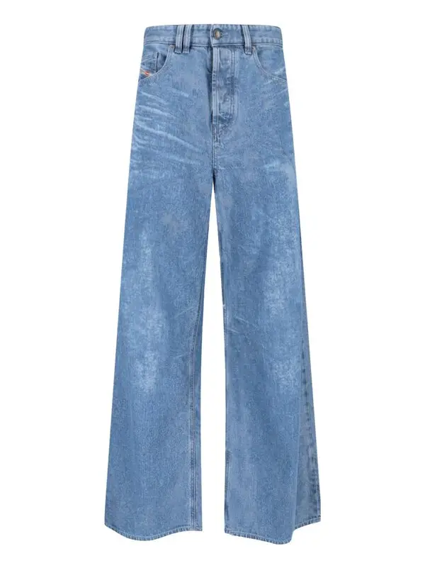 DIESEL® Cotton Denim Jeans - Blue