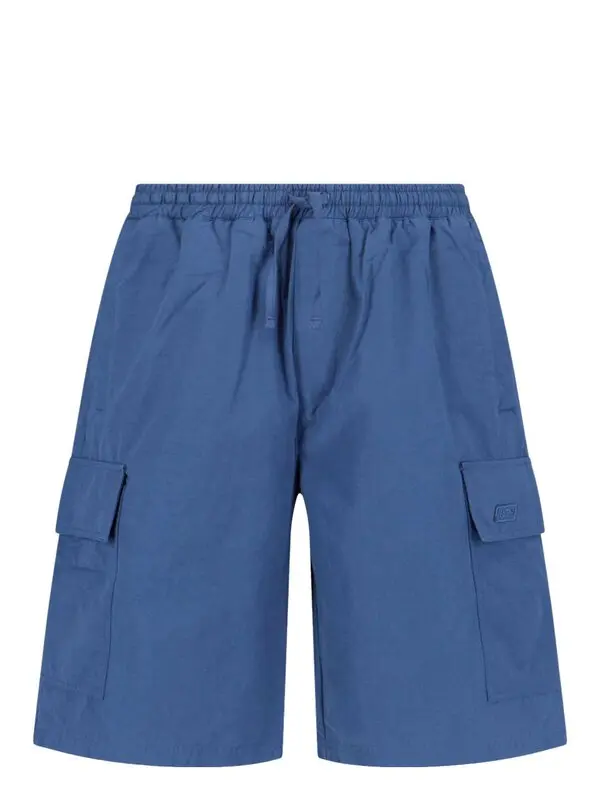 AUTRY Cotton-polyamide Cargo Trousers - Blue