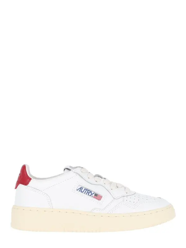AUTRY Low-top Leather Sneakers - White
