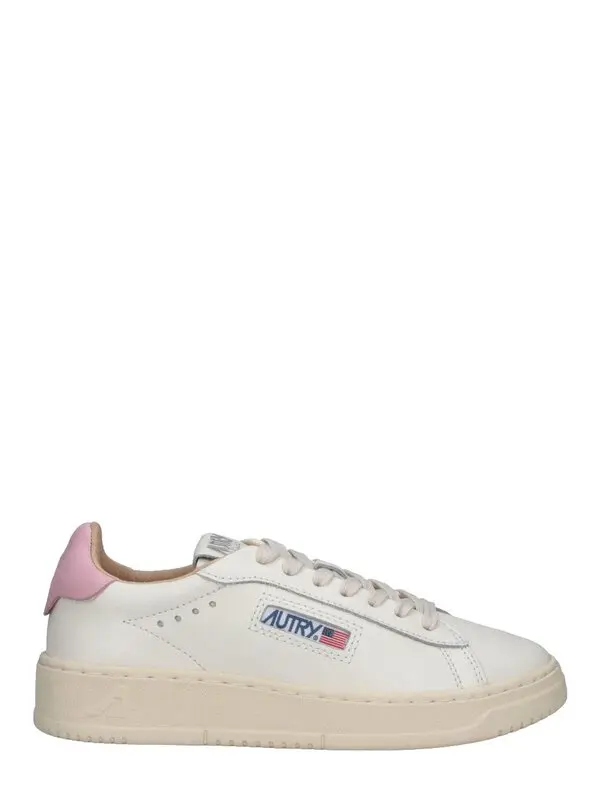 AUTRY Leather And Nubuck Sneakers - White