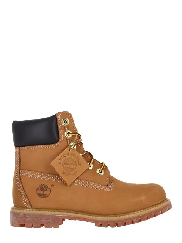 Timberland 100% Leather Lace-up Boots - Beige