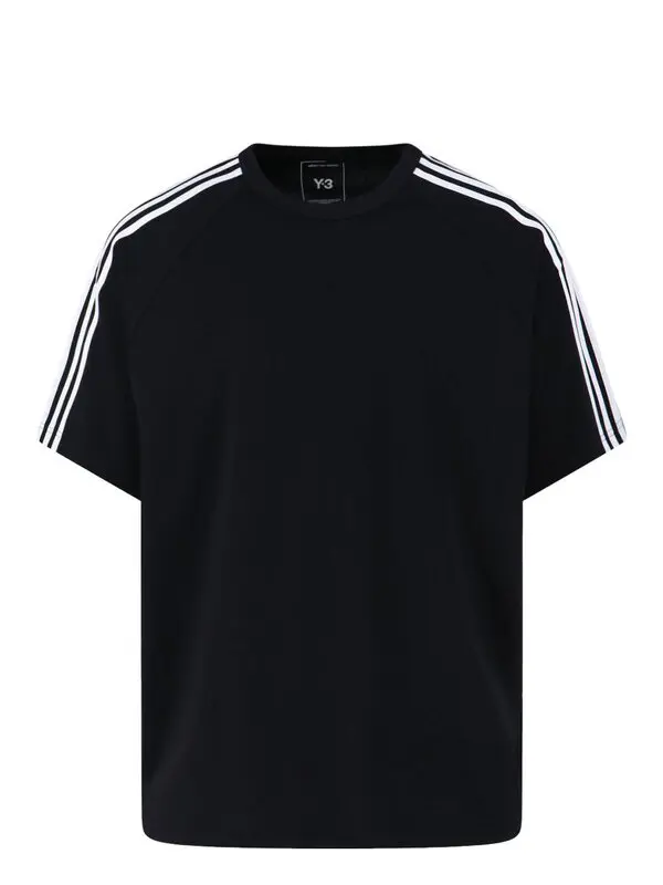 Y3 Lyocell Wool Blend T-shirt - Black