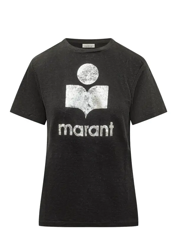 MARANT ETOILE Crew Neck T-shirt - Black