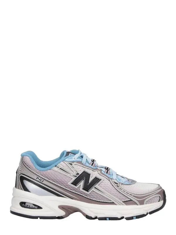 NEW BALANCE Synthetic-mesh Low Top Sneakers - White