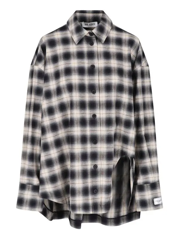 Attico Printed Button-front Shirt - Multicolor