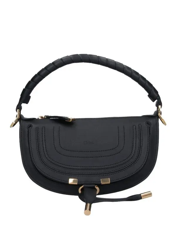 Chloé Mini Handbag In Calf Leather - Black