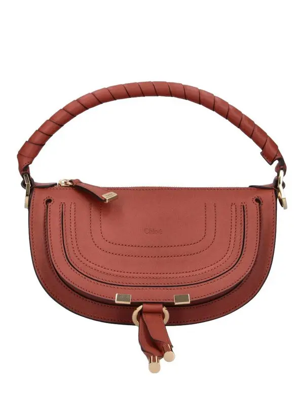 Chloé Luxury Mini Leather Shoulder Bag - Brown