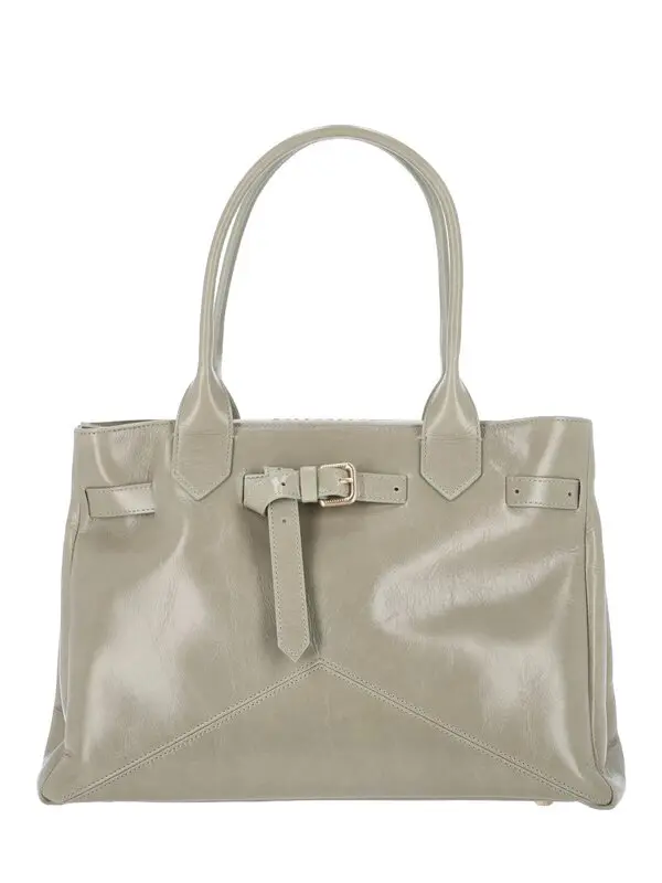BALLANTYNE Leather Handbag - Grey