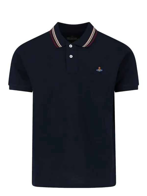 VIVIENNE WESTWOOD 100% Cotton T-shirt - Blue